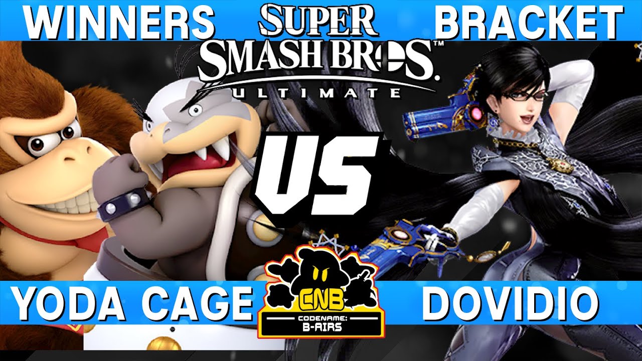 Smash Ultimate Tournament Set - Yoda Cage (Bowser Jr / DK) vs Dovidio ...