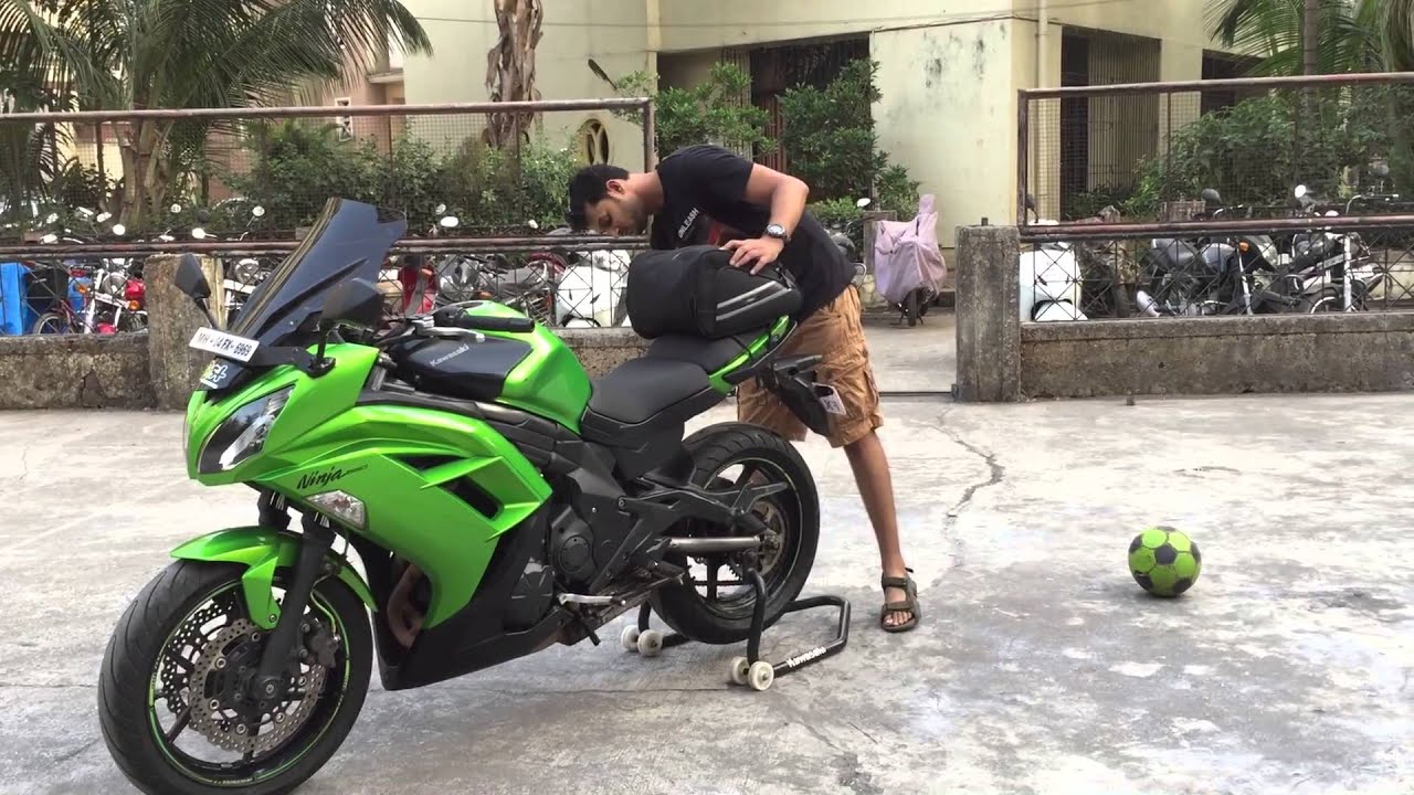 Via Terra Raptor Tail Bag Mounting - YouTube