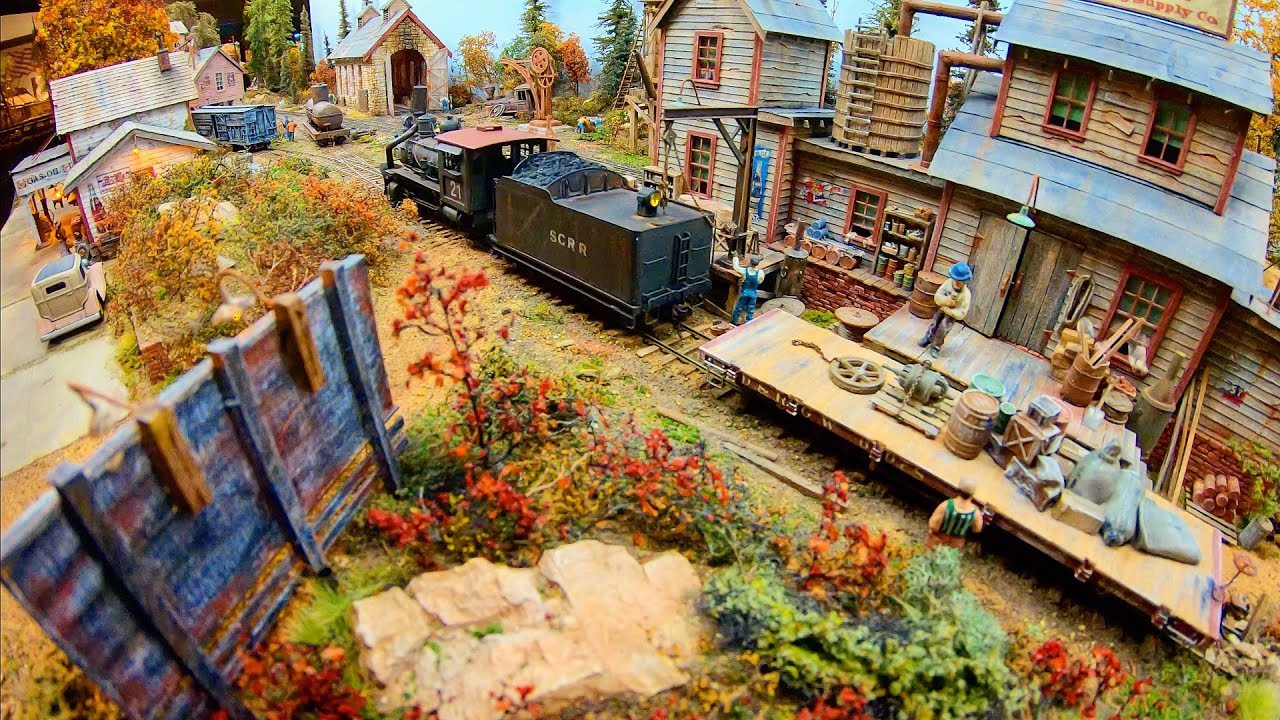 Beautiful Model Railway Layout - YouTube