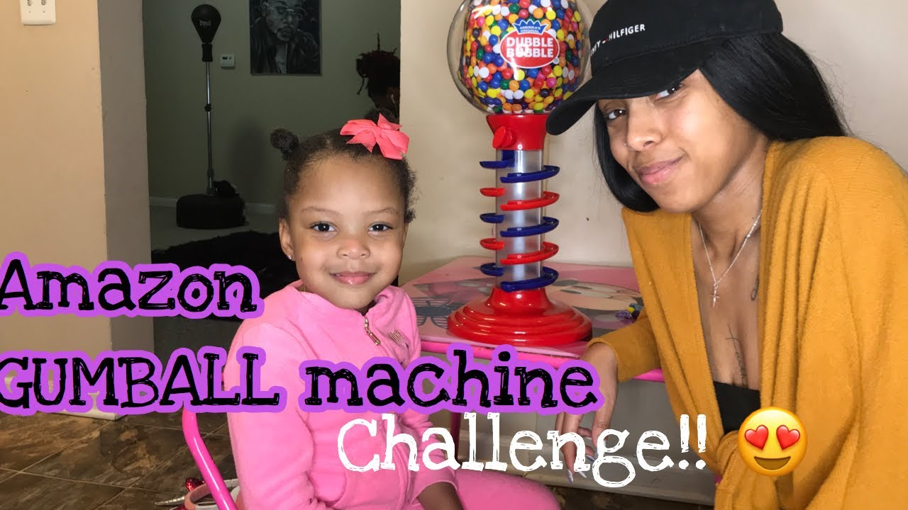 AMAZON GUMBALL MACHINE CHALLENGE!! - YouTube