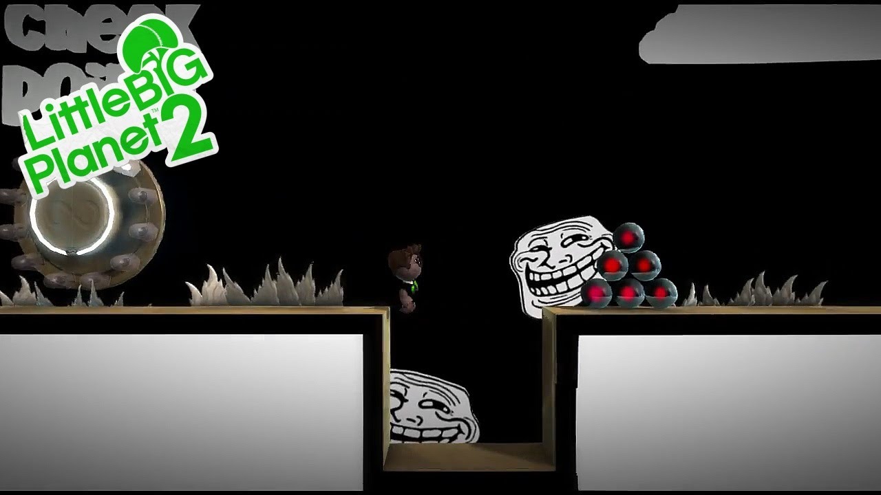 LittleBigPlanet 2 - Troll Landia An Unfair Platformer (LBP2) - YouTube