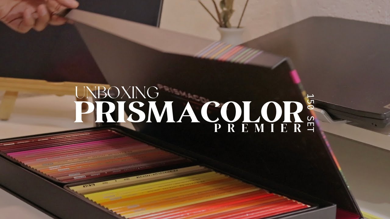 unboxing 150 prismacolor premier colored pencils 🏻 - YouTube