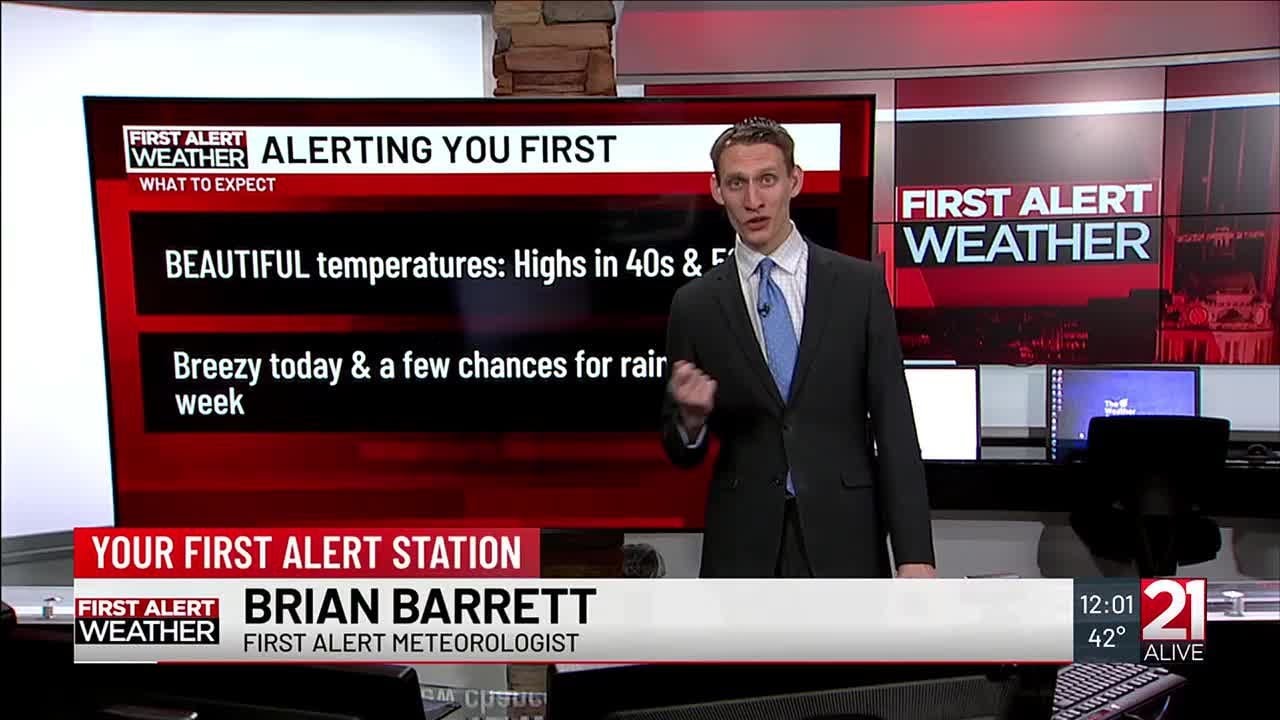 First Alert Forecast: Meteorologist Brian Barrett 2/24/25 Midday ...