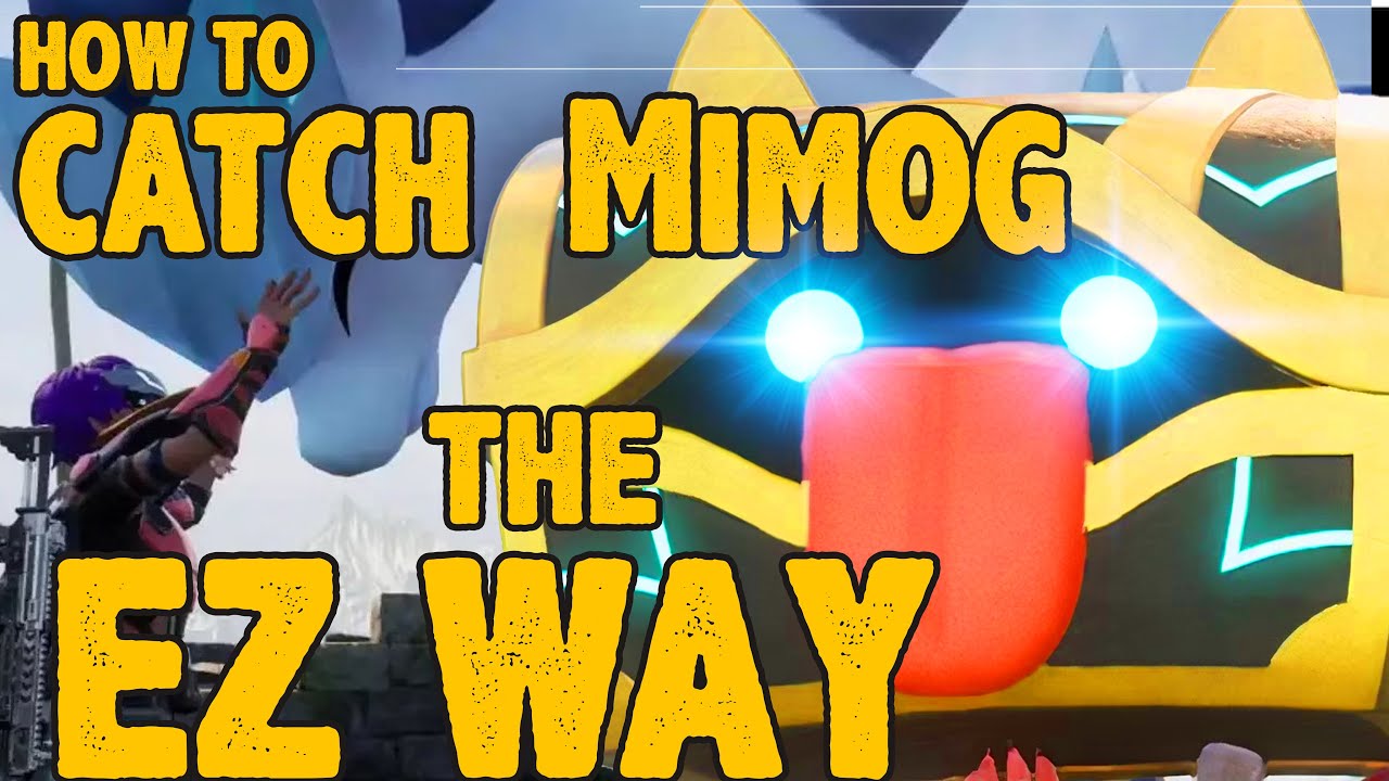 HOW TO CATCH A MIMOG THE EASY WAY - YouTube