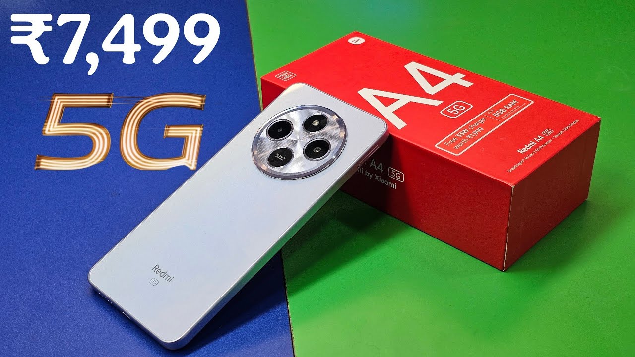 Don't Buy a 5G Phone Before Watching This Redmi A4 5G Review - YouTube
