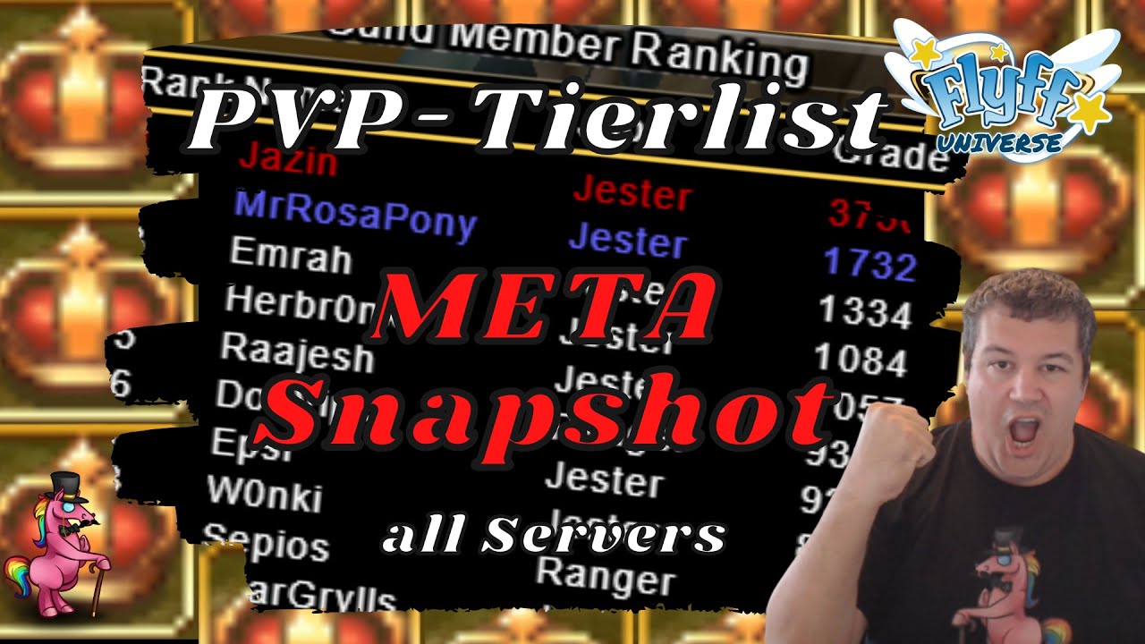 Flyff Universe - Pvp Tierlist Meta Snapshot Best PVP Classes on all ...