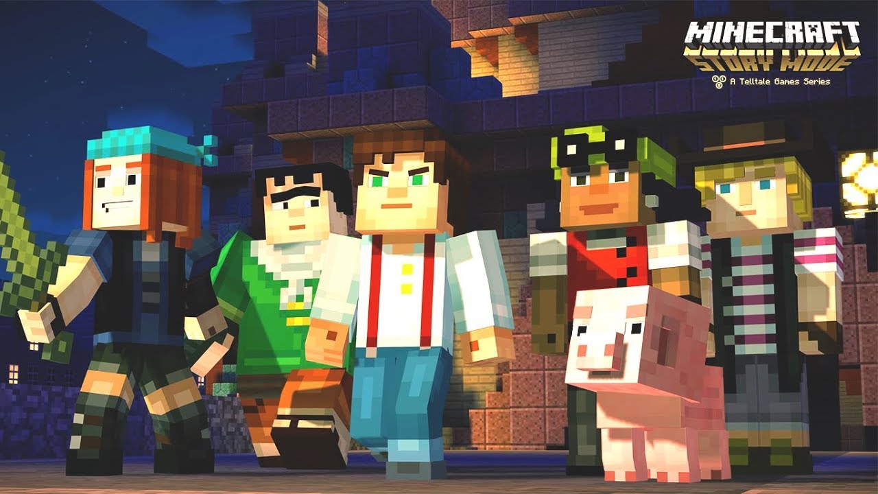 Minecraft Story Mode!! Estamos construindo um creeper? (Descrição ...
