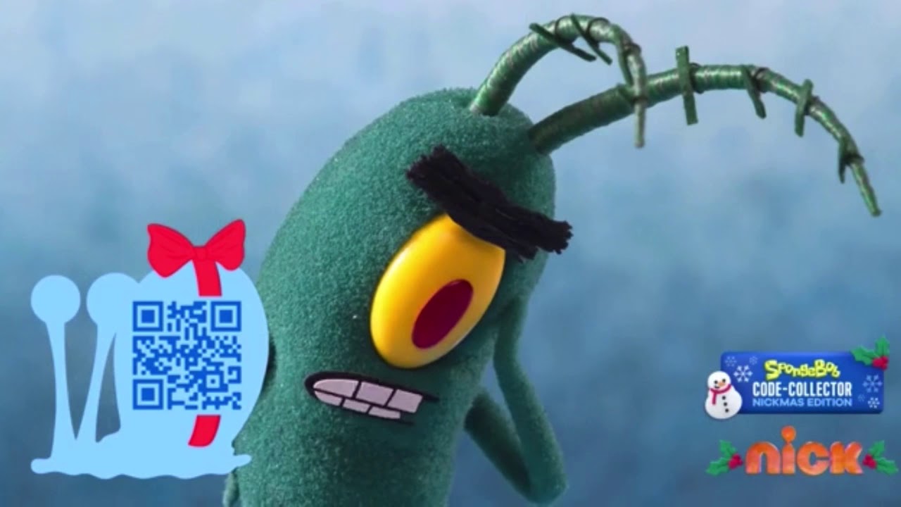 SpongeBob Code-Collector Nickmas Edition “Code” Screenbug #3 - YouTube