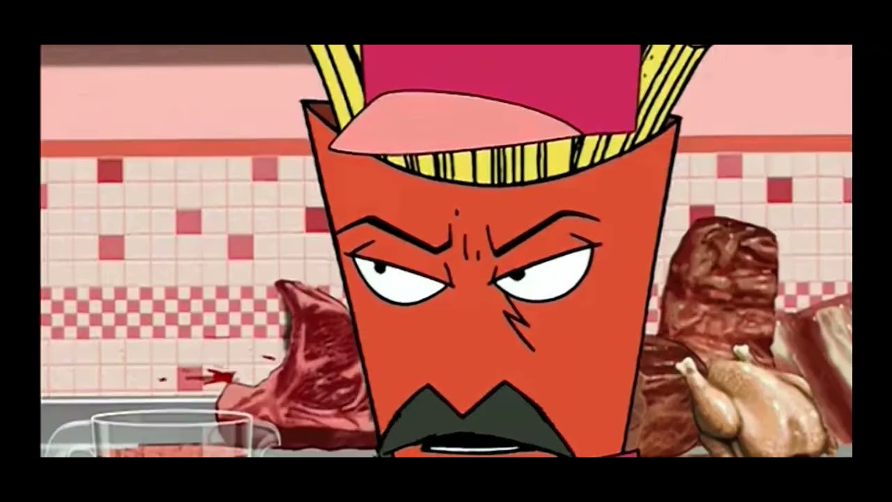 Frylock and Master Shake get a job at Slurp a Lunch. - YouTube