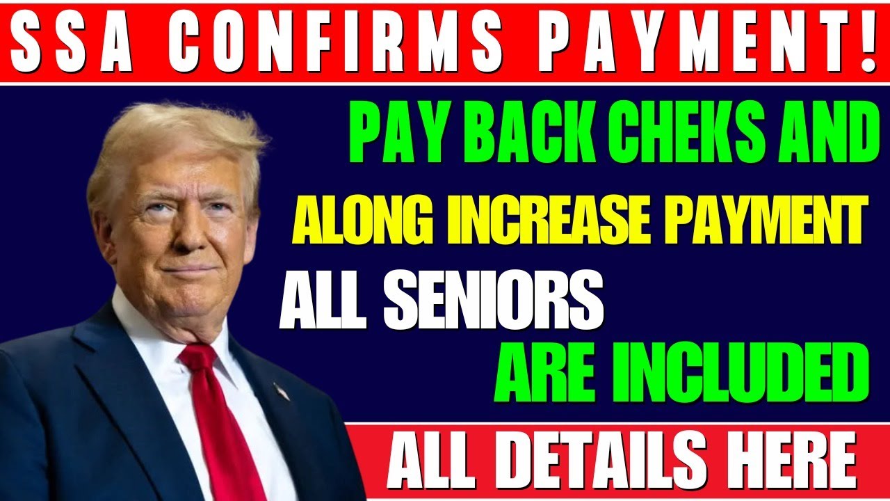 Social Security Back Pay + Monthly Increase! Seniors, Check Your ...