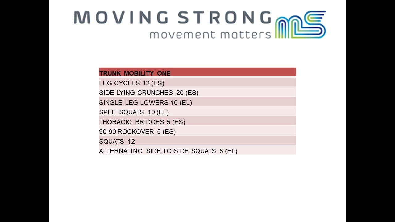 Trunk Mobility One - YouTube