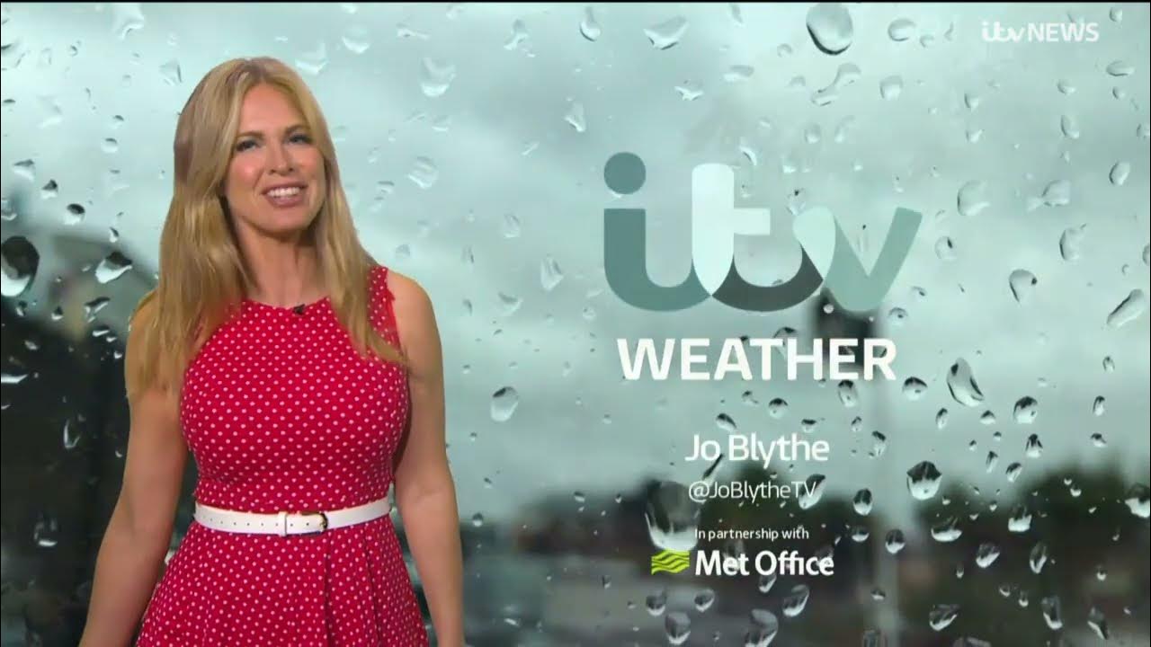 Jo Blythe ITV Weather 28th August 2024 - YouTube