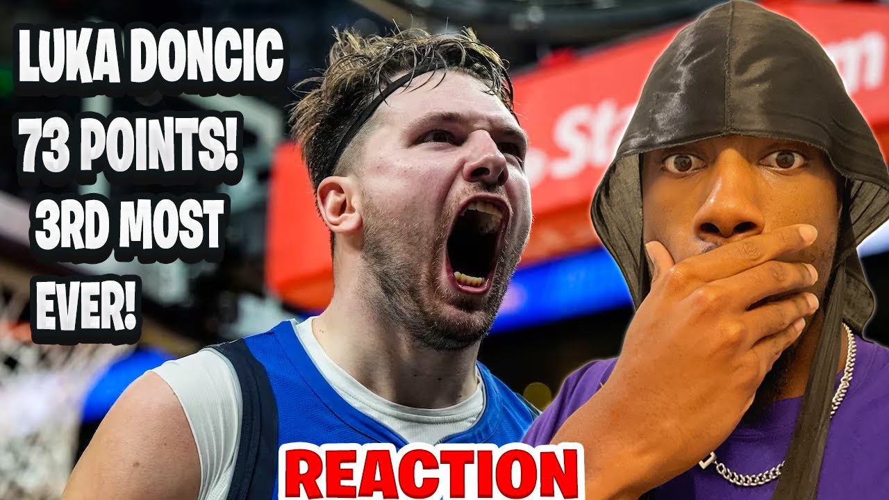 LUKA 73 POINTS! dMillionaire REACTION MAVERICKS at HAWKS | FULL GAME ...