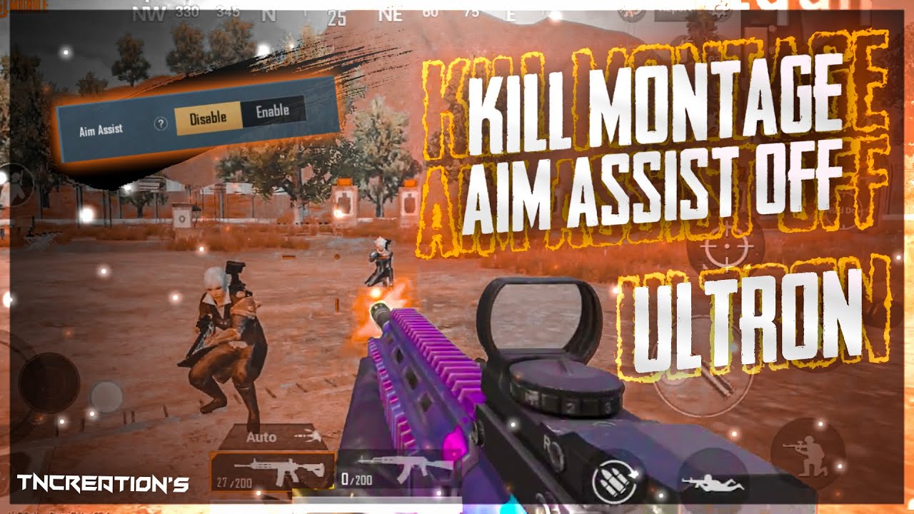 AIM ASSIST OFF ?? || NO PROBLEM || MIRAMAR DESTRUCTION 1.0 || - YouTube