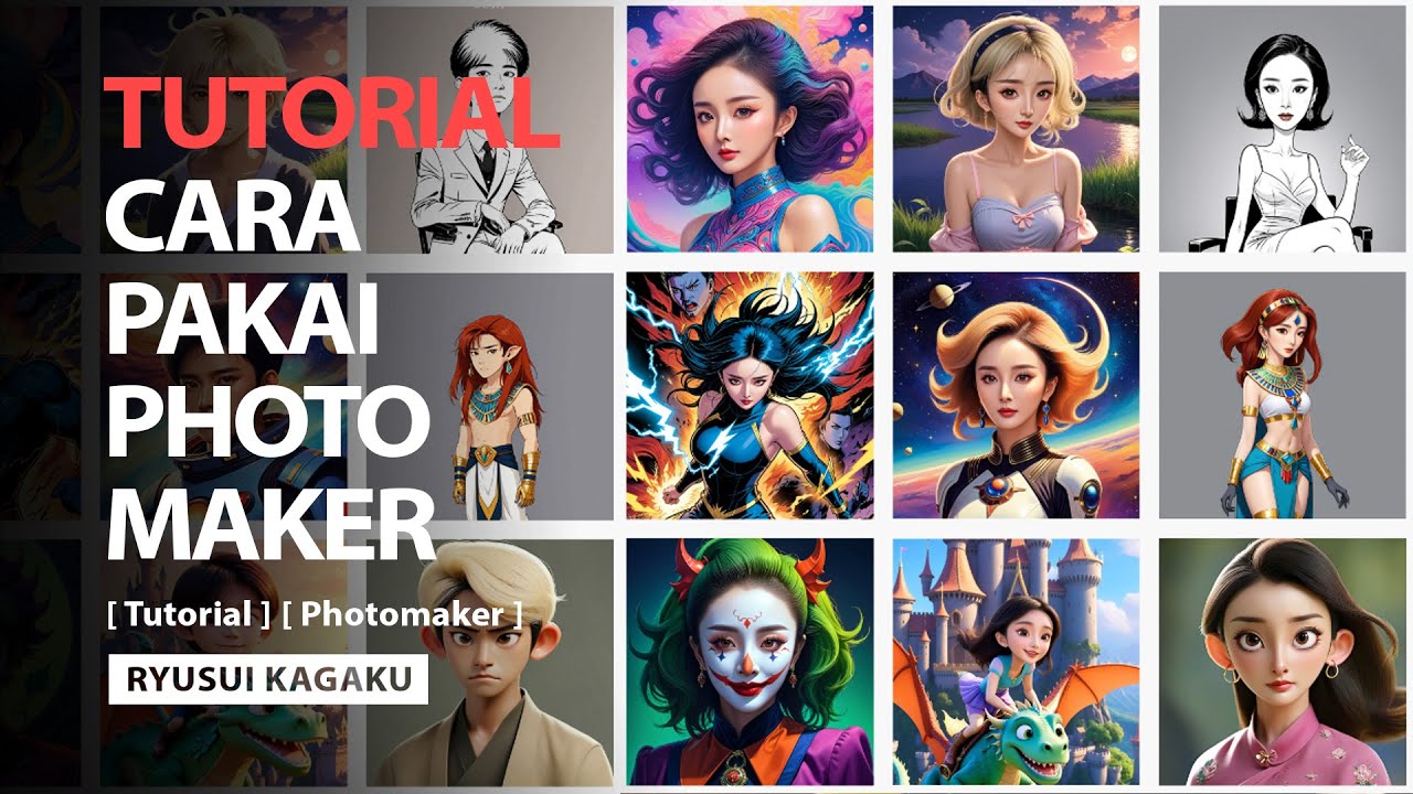 Tutorial - Cara Menggunakan Photomaker Publik dan ComfyUI - Part 2 【FULL TUTORIAL】 - YouTube