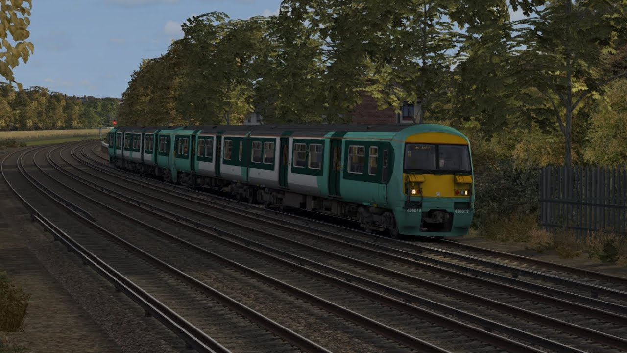 Train Simulator | AP/W Class 456 | 2G60 15:39 Caterham - London Bridge ...