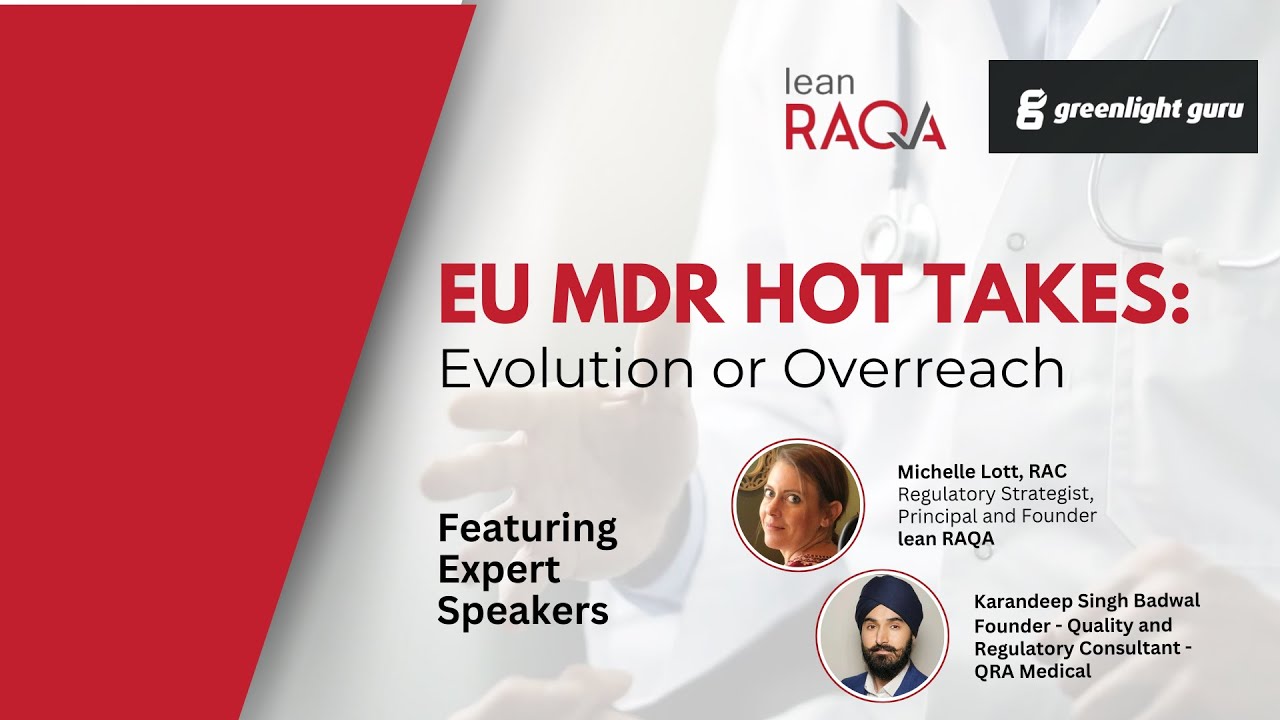 EU MDR Hot Takes: Evolution or Overreach? - YouTube
