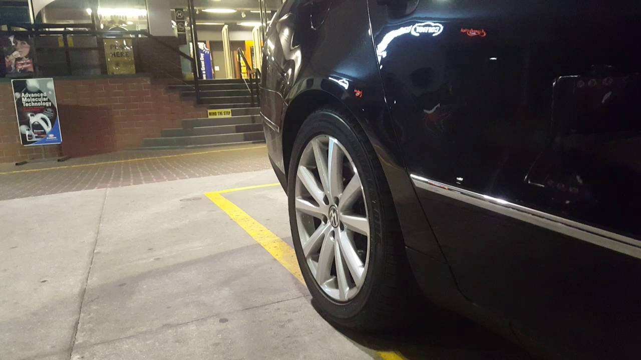 Bagged R32 B6 passat - YouTube