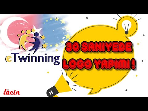 eTwinning 30 Saniyede Logo Yapımı !