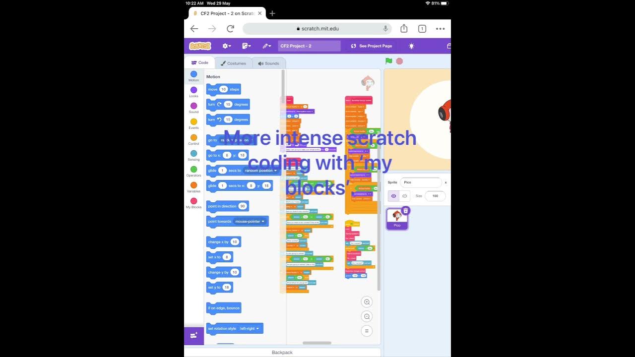 Scratch coding Ep.2 - YouTube