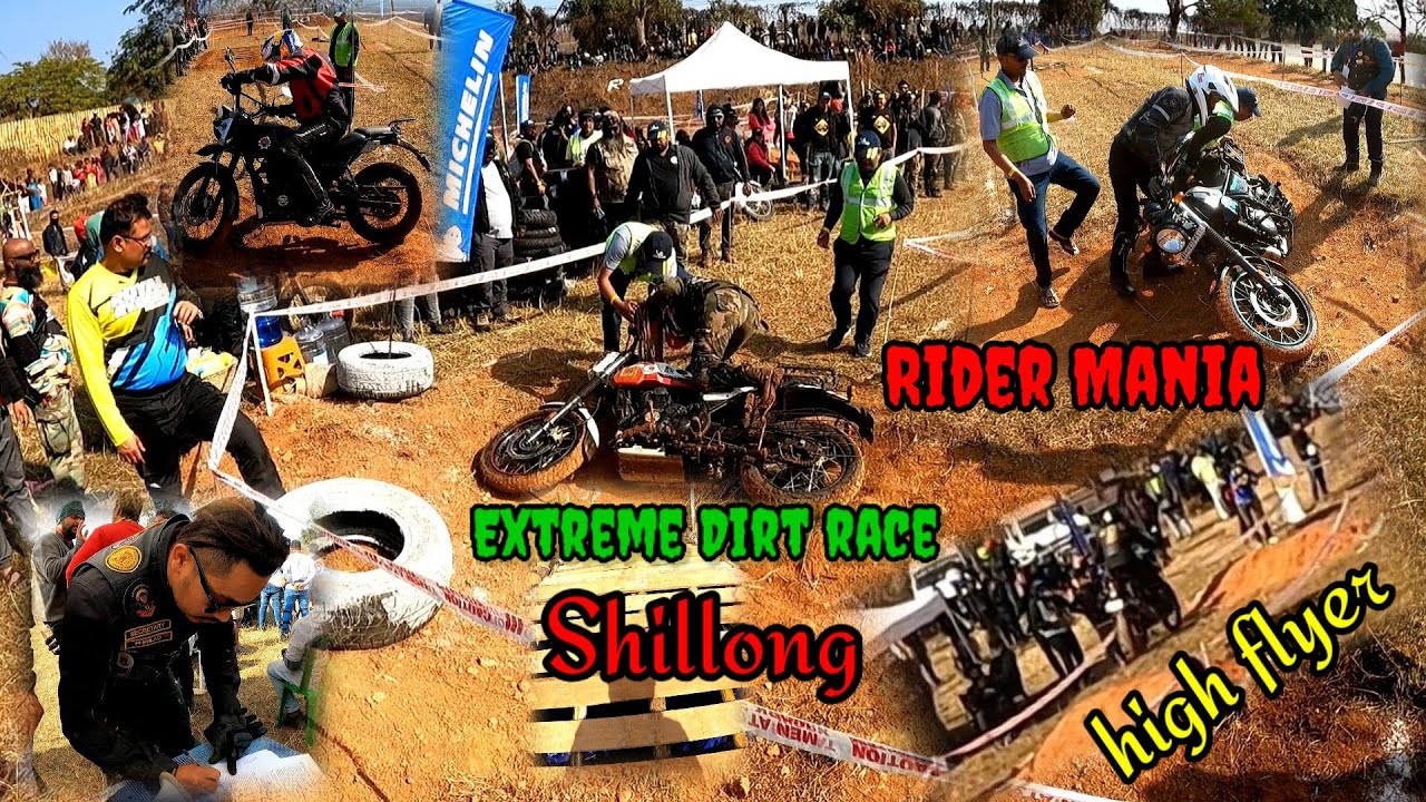 EXTREME DIRT RACE 😱😱 || Rider Mania || #bobmc #shillong #meghalaya # ...