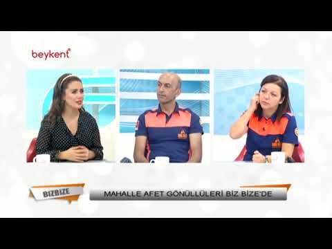 Ezgi Necla Çağlar İle Biz Bize Mahalle Afet Gönüllüleri Der. Nazmiye Karaca - Zeynel Meriç