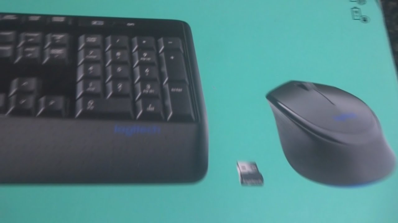 Logitech MK345 COMFORT Keyboard combo pack with Mouse Unboxing - YouTube