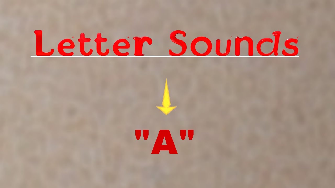 The Letter A Sound। What are the Different Sounds of the Letter A ...