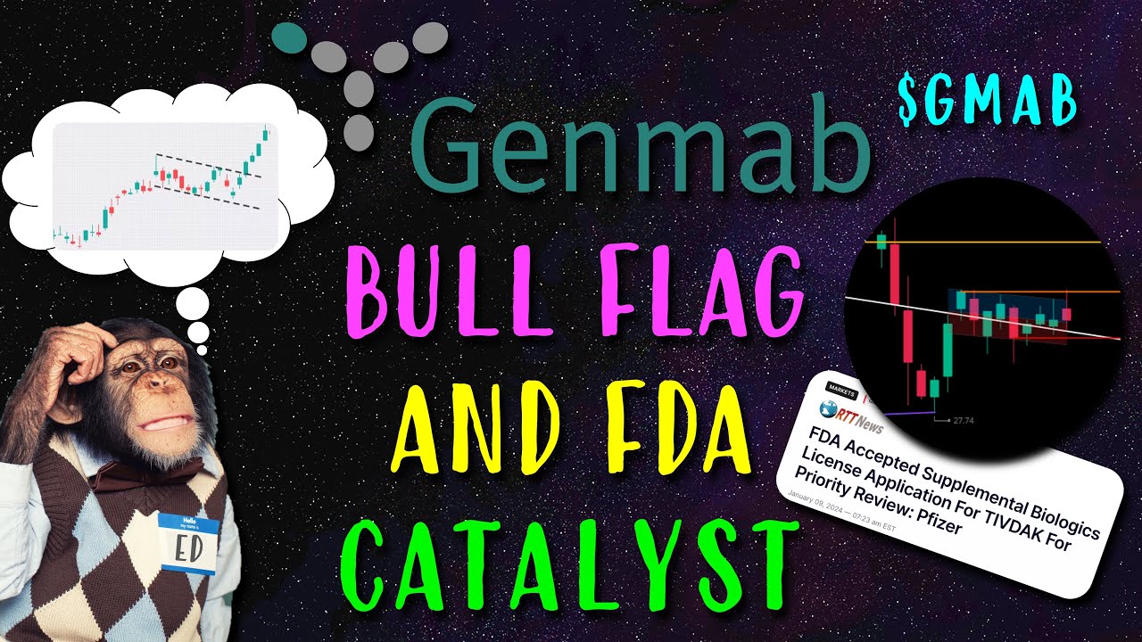 Genmab Stock $GMAB Bull Flag and FDA Catalyst - YouTube