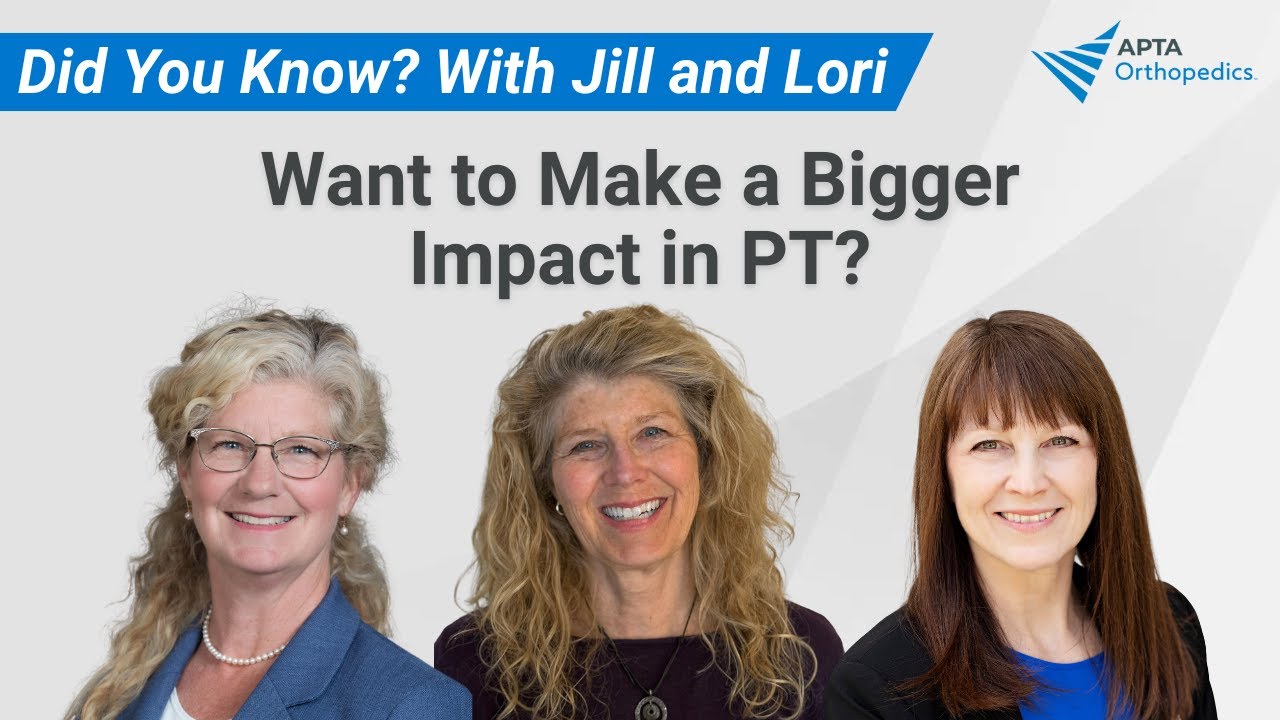 How Professional Involvement Transforms Your PT Career - YouTube