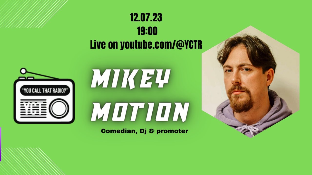 Mikey Motion talks comedy and sobriety ahead of his Edinburgh Fringe ...
