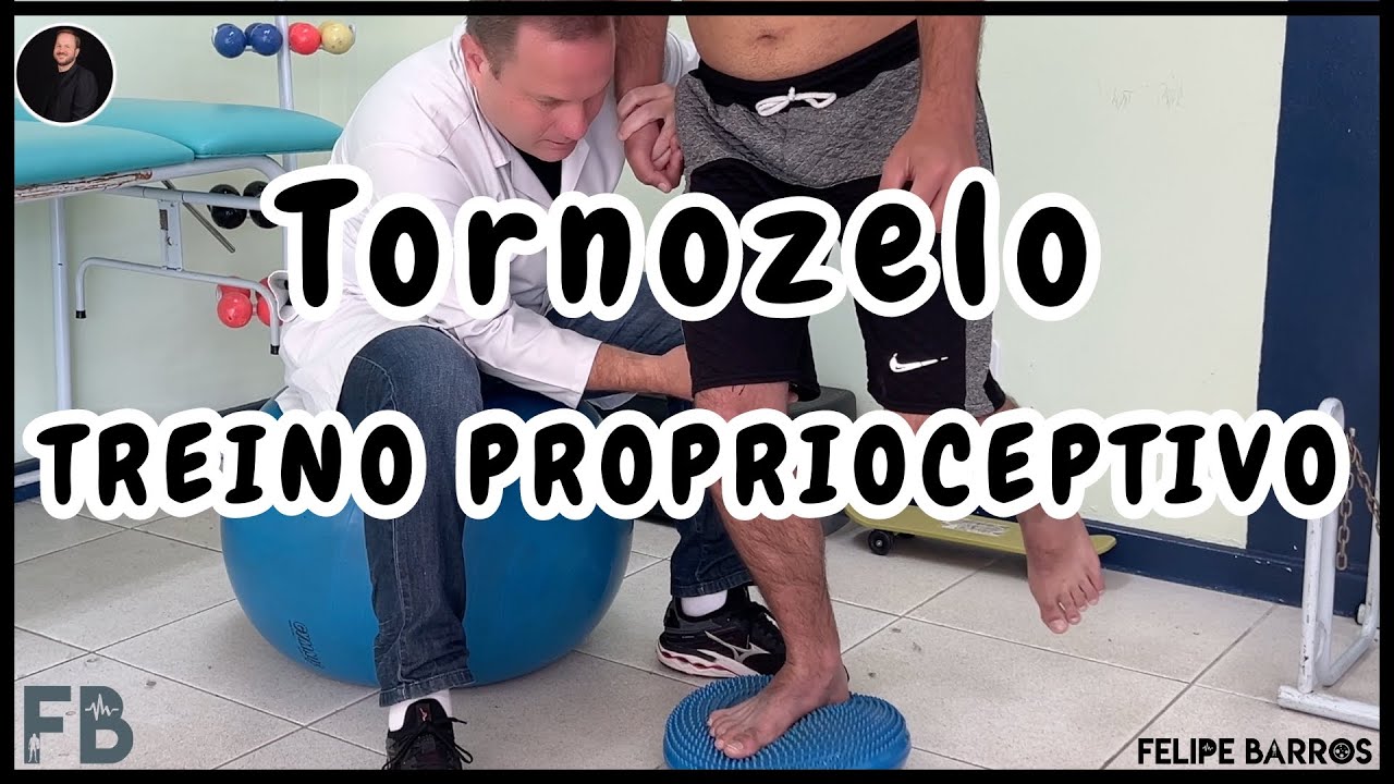 Treino proprioceptivo para tornozelo | Prof. Felipe Barros - YouTube