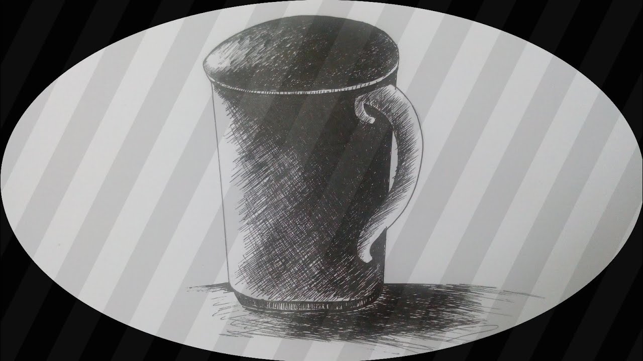 Still Object drawing / Pen shading - YouTube