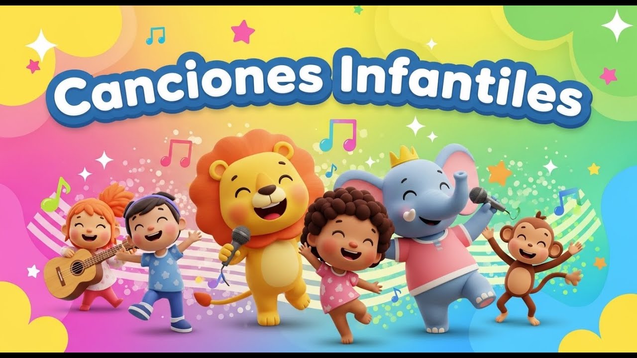 Canciones Infantiles en Español 🎵 | Recopilación Completa para Niños ...