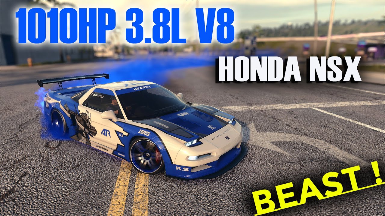 Need For Speed Heat Honda NSX ( High speed drifting ) - YouTube