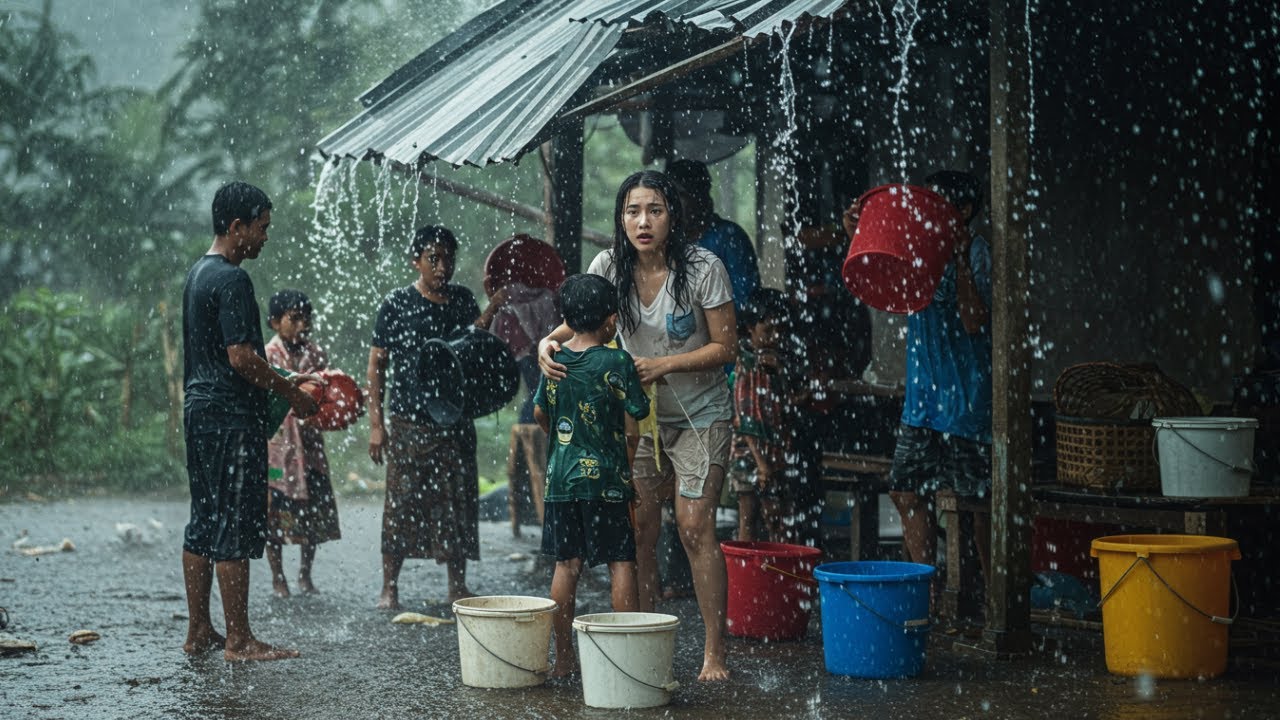 MEGA STORM BREAKOUT 🌧️⚡ Thundering Skies & Rain Explosion in Rural ...