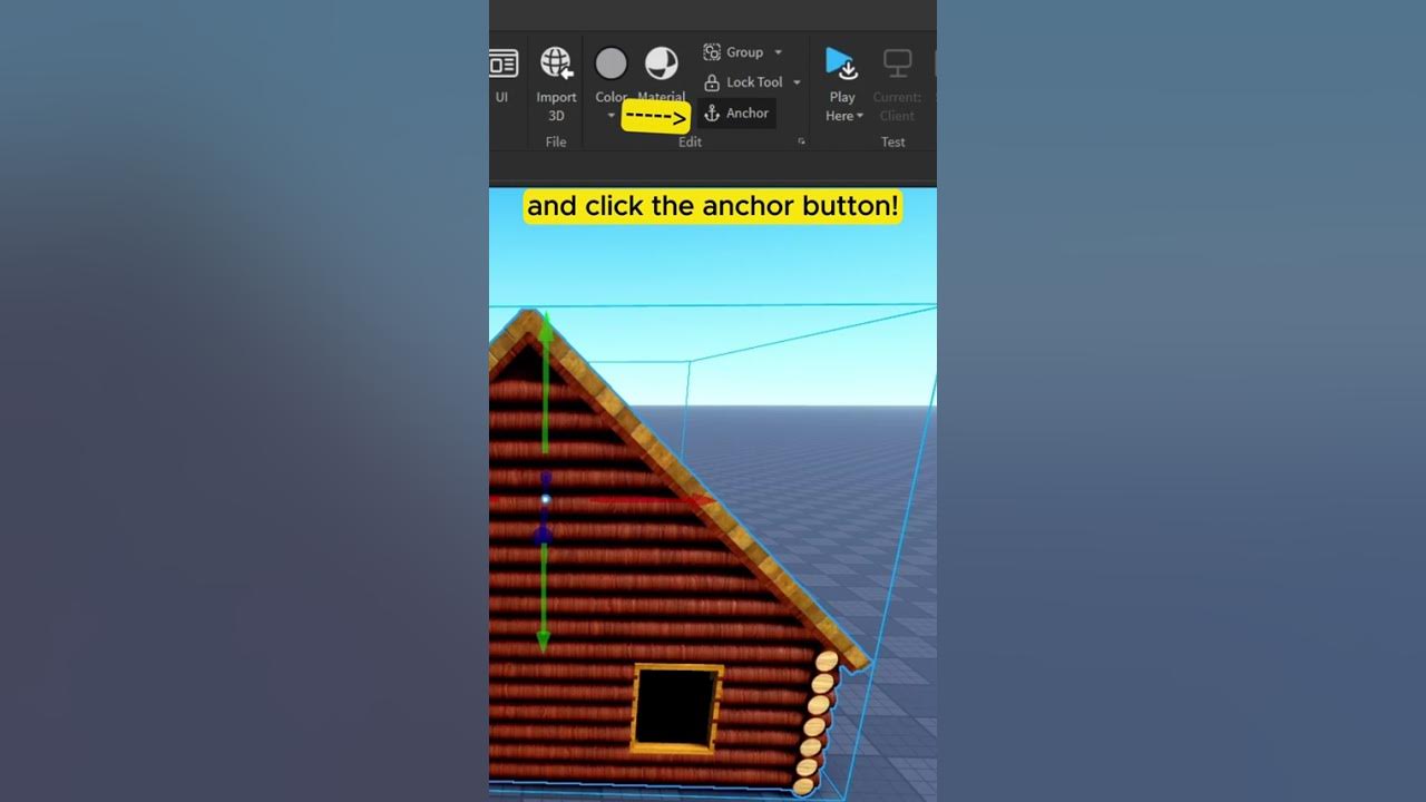 ⚓How to anchor parts! (Roblox Studio) - YouTube