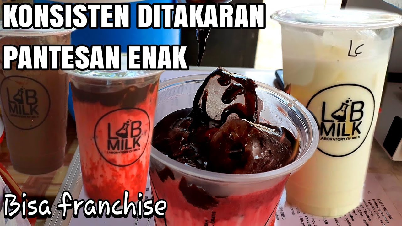 BUKA-BUKAAN ‼ RESEP MINUMAN KEKINIAN JAMAN NOW | LAB MILK PRACIMANTORO ...