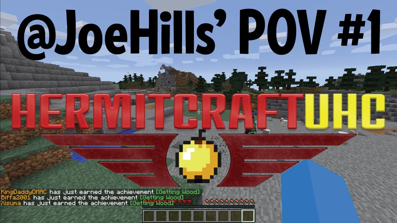 UHC with Hermitcraft s1e1 - Joe Hills POV - YouTube