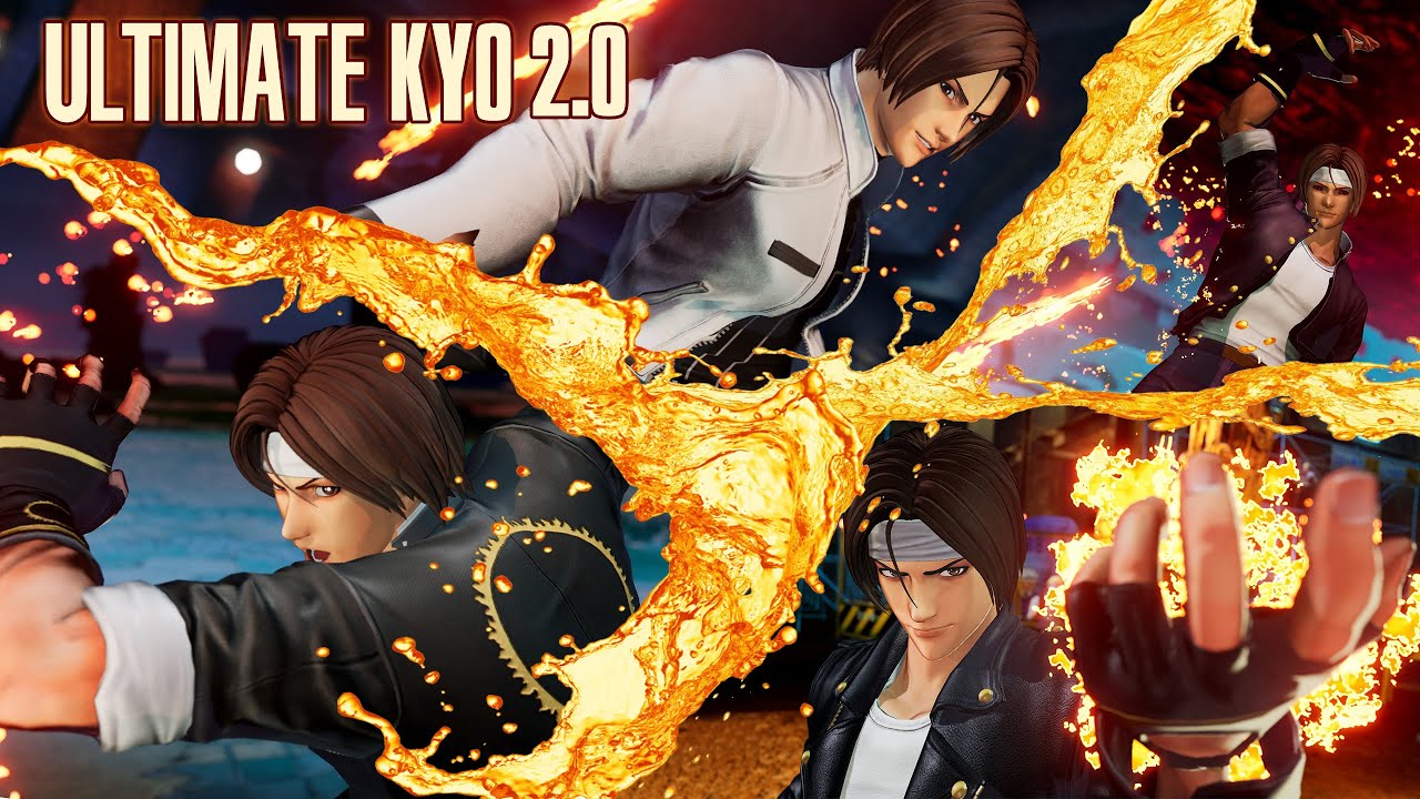 Ultimate Kyo Kusanagi "Scion of The Flame" KOF XV - YouTube