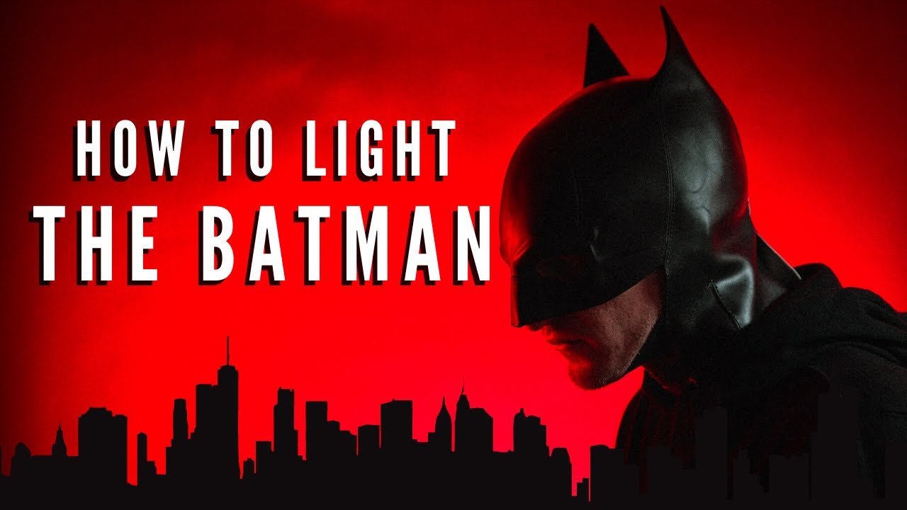 How I recreated THE BATMAN lighting on a BUDGET - YouTube