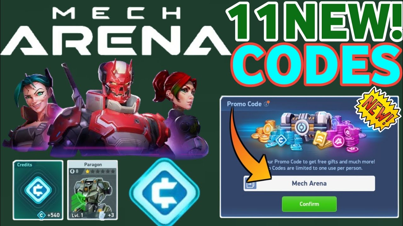 💥 NEW 💥 MECH ARENA PROMO CODES NOVEMBER 2025 - MECH ARENA CODES 2025 ...