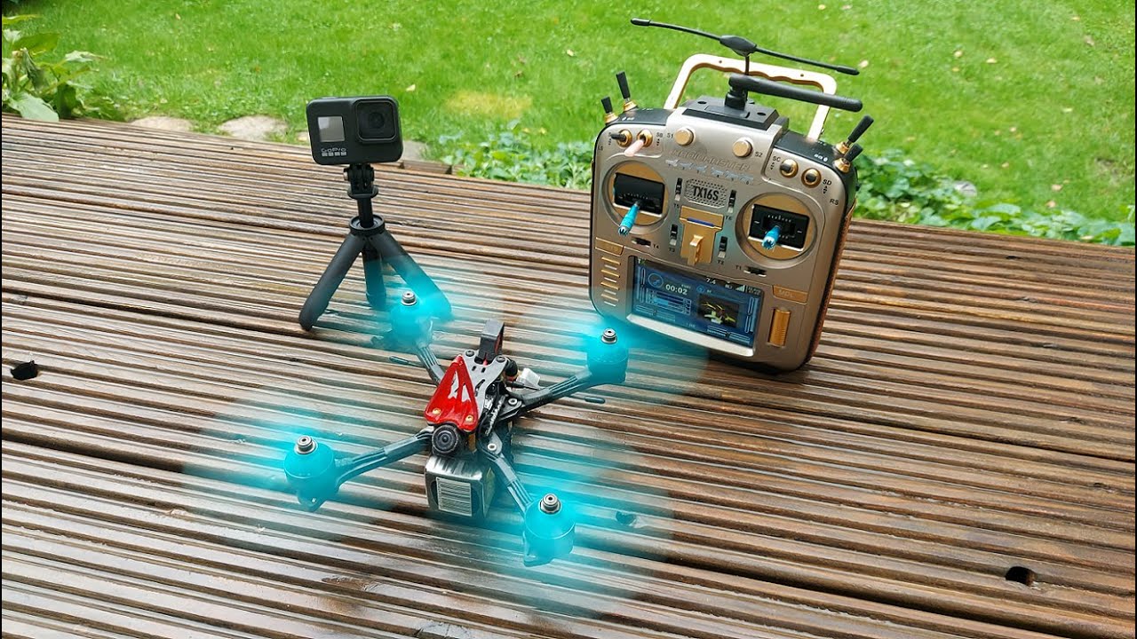 Drone Racing Stick Cam |GoPro HD + DVR| - YouTube