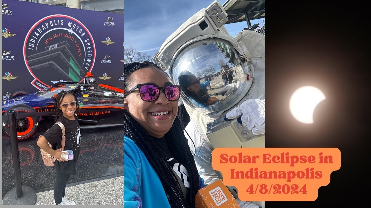 Solar Eclipse in Indianapolis 4/8/2024 - YouTube