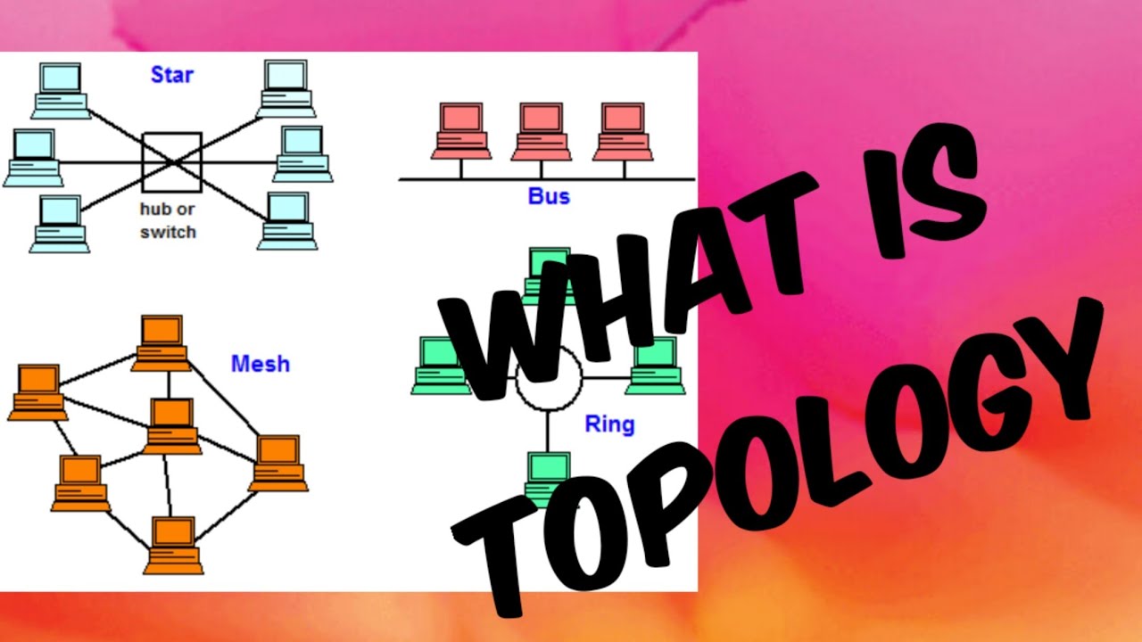 What is the topology? Types of network topology? - YouTube