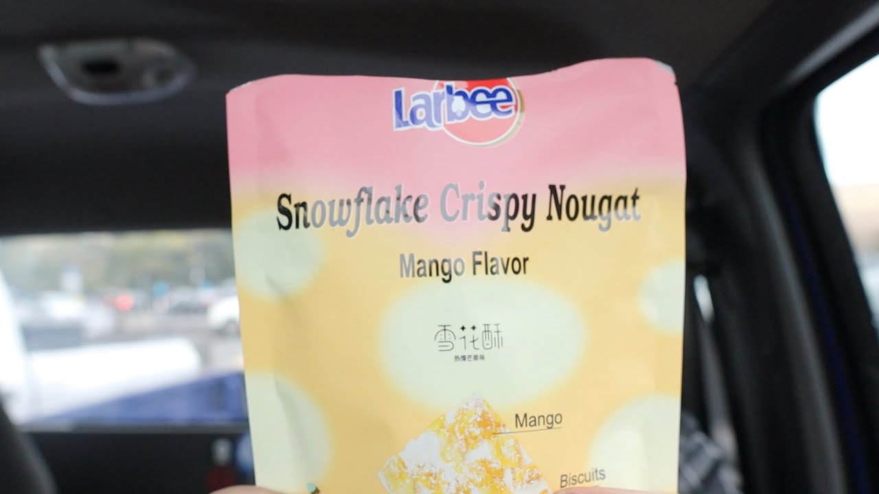 Larbee snowflake crispy nugget mango Flavor | snacks from around the ...