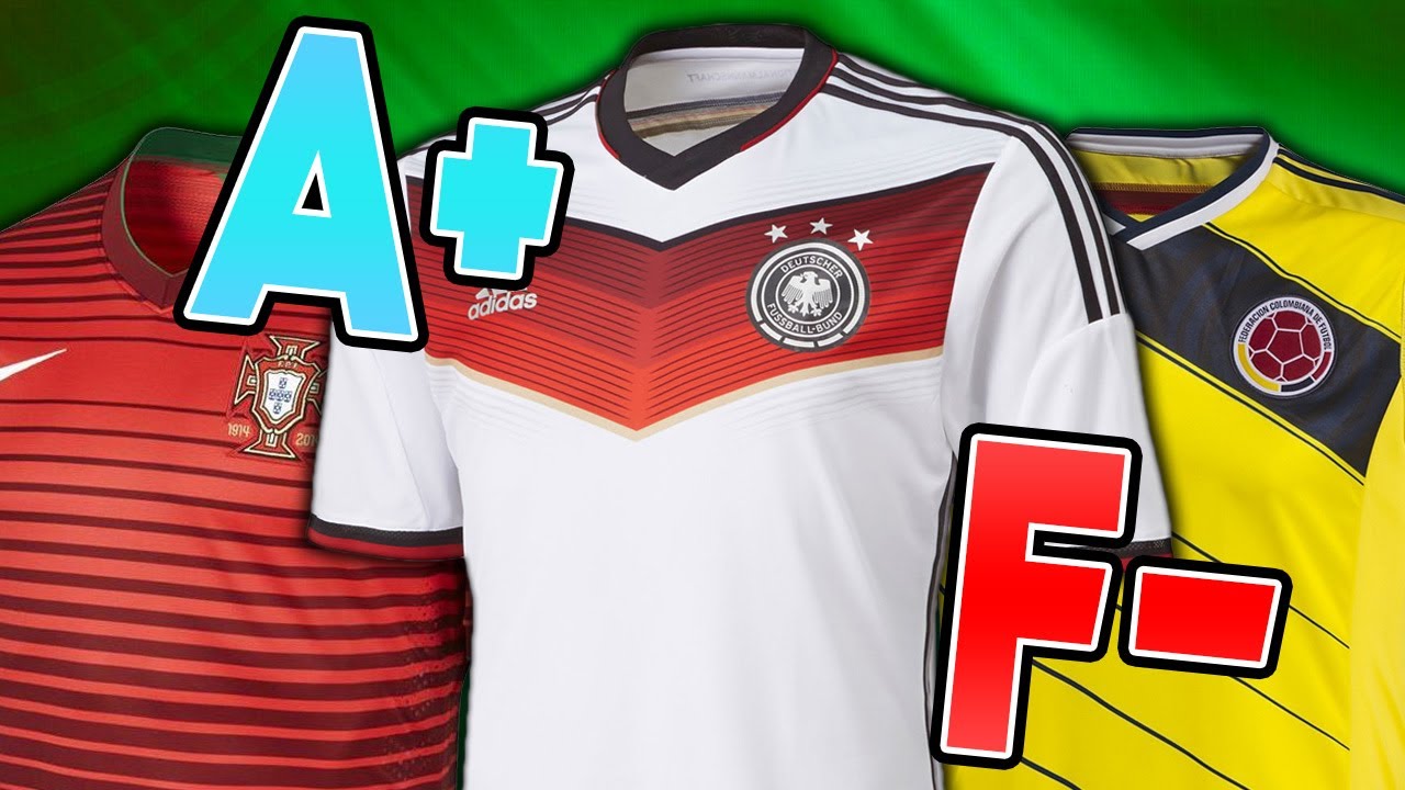 GRADING EVERY 2014 WORLD CUP KIT - YouTube