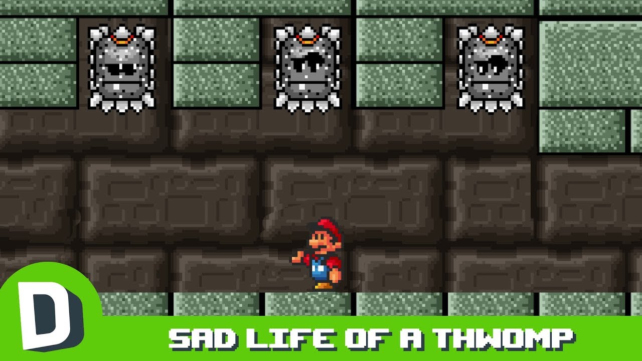 The Sad Life of a Thwomp - YouTube