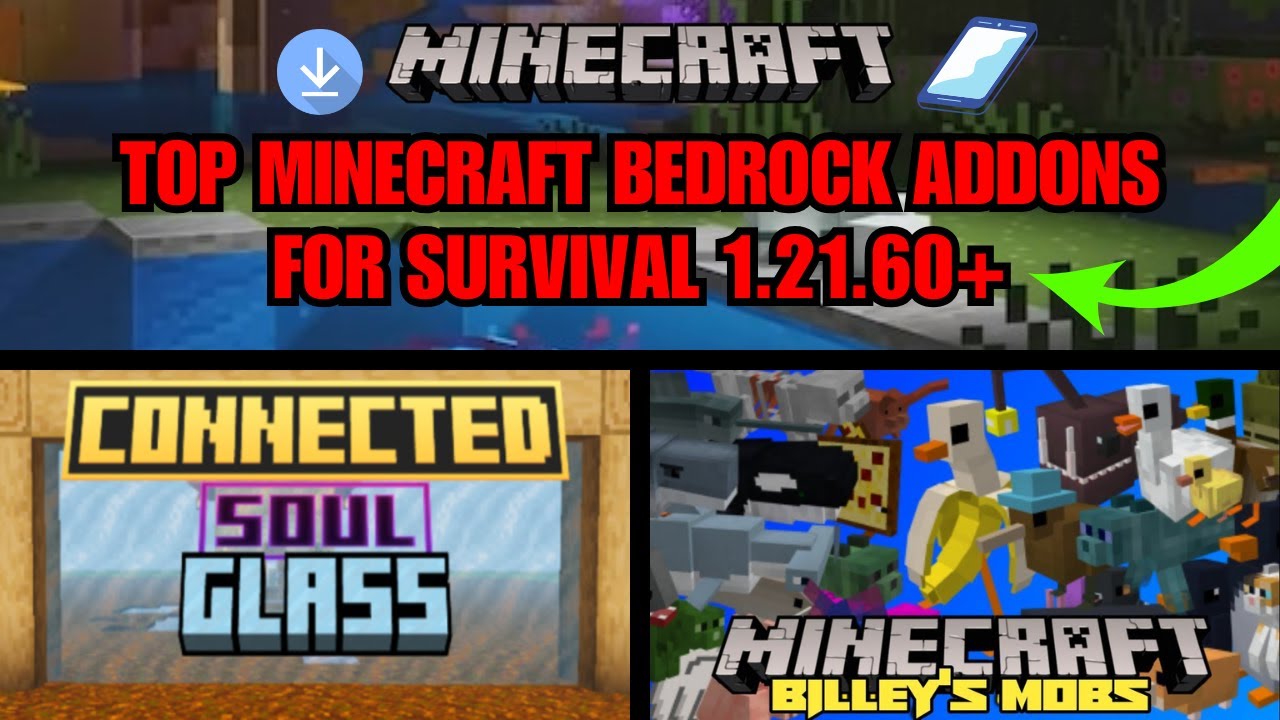 🔥Best Minecraft Bedrock Mods for 1.21.61! Download Now – for mobile 📥 ...