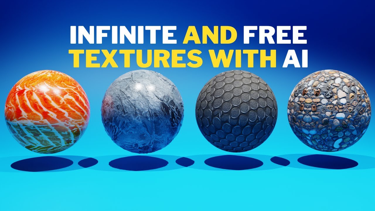 How to create unlimited textures with AI [VERY EASY] - YouTube